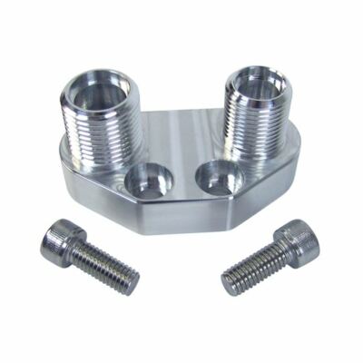 Sanden (7176) A/C Compressor ADAPTER FITTING Freightliner Caterpillar ...