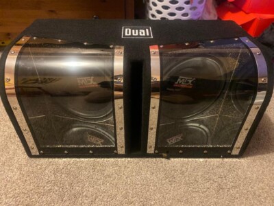 Black Dual MTX Subwoofer, New without the cords | eBay