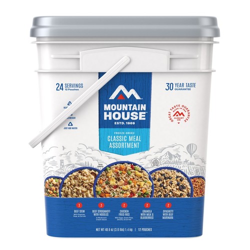 Mountain House Classic Meal Assortment Bucket | eBay