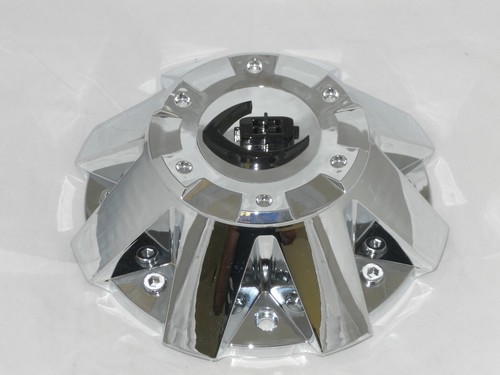 VISION WHEELS CHROME 420 LOCKER WHEEL RIM CENTER CAP BACK:C420GB-8 C ...