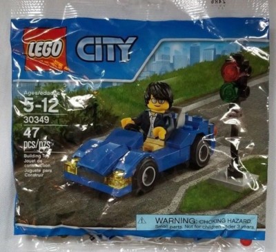 LEGO CITY Blue Sports Car (47pcs) LEGO 30349 Polybag - NEW | eBay
