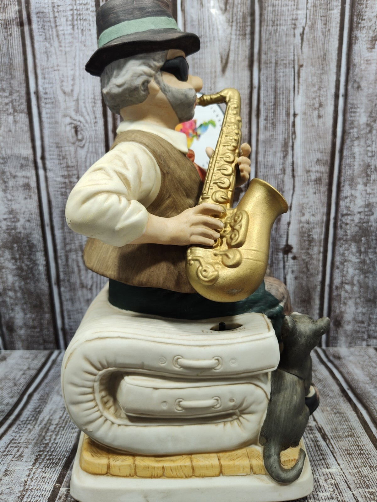 Waco Melody In Motion Heartbreak Willie Animated Music Play Sax Cat ...