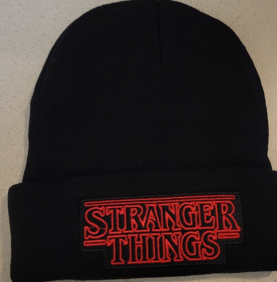 Stranger Things Beanie Hat WINTER LOGO HAT NEW adult size womens mens ...