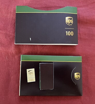 Vintage UPS Airlines 100 Years Of Service Metal Pin With Pamphlet ...