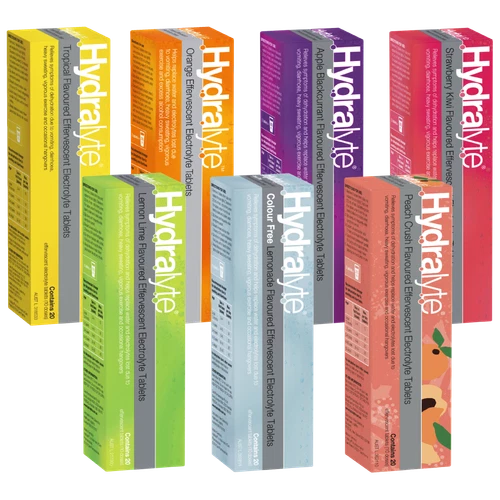 Hydralyte Electrolyte Tablets - Choose Your Flavour Nepal | Ubuy