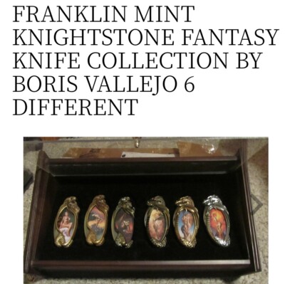 Franklin Mint Knightstone Fantasy Knife Collection | eBay