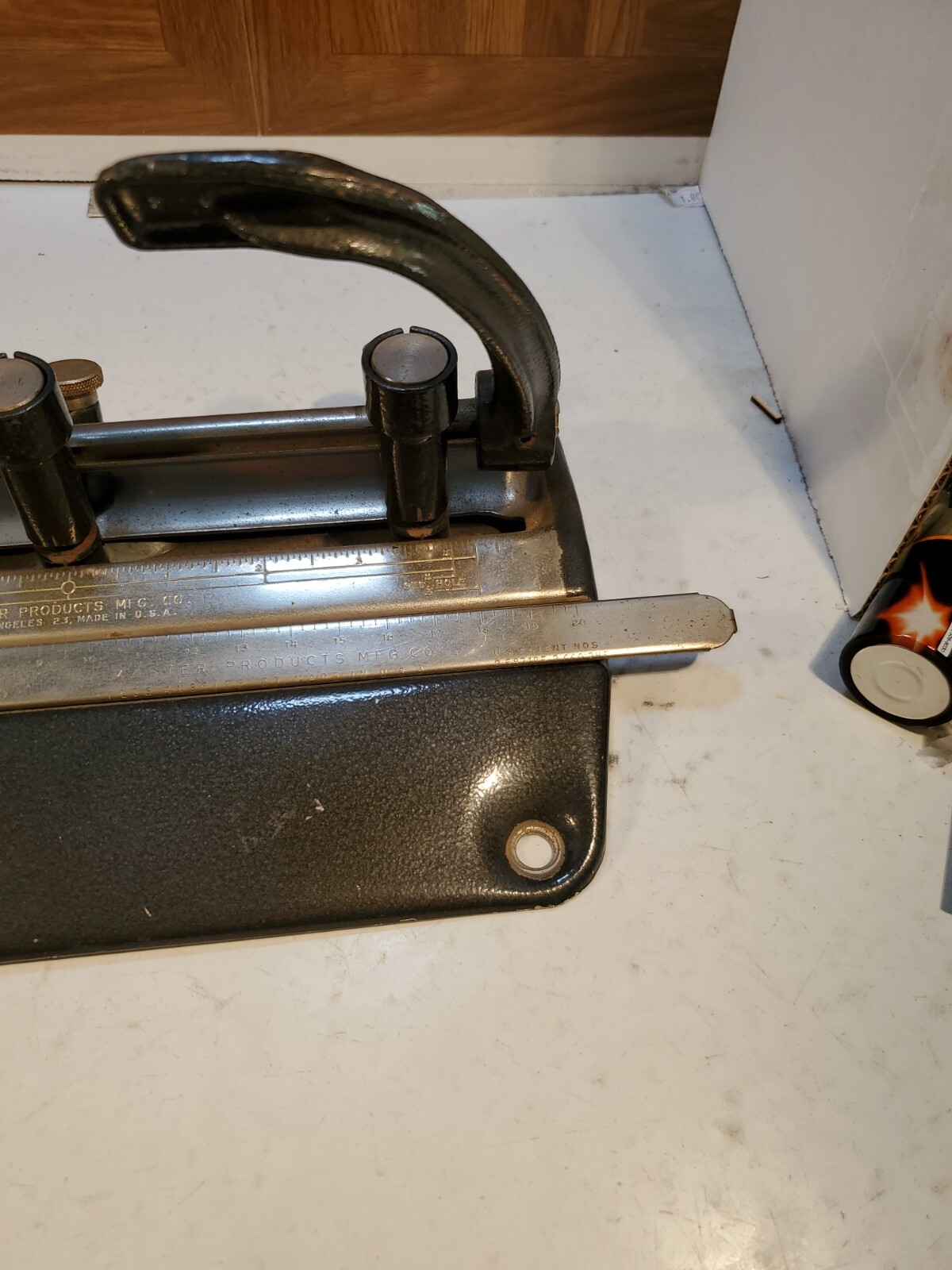 Master Products Mfg Co Series 5000 3 hole punch Vintage Heavy Duty ...