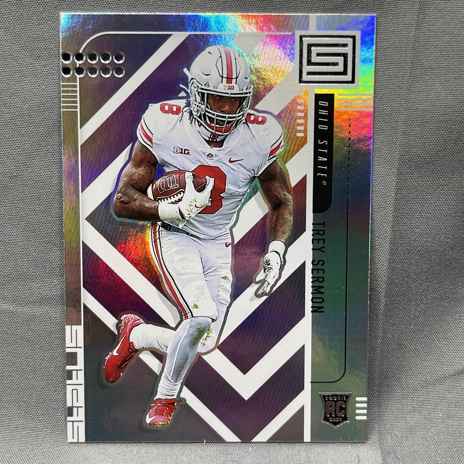 Trey Sermon 2021 Chronicles Status Draft Picks Football Rookie Card ...