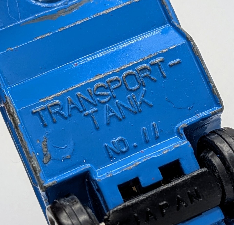 Vintage Tomy Tomica No. 11 Hino Semi-Trailer Transport Tank "NIPPON OIL ...