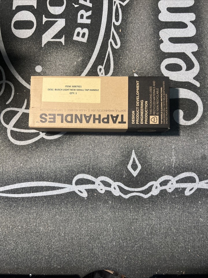 Buschhhhhh Busch Light Beer Small Tap Handle Cold Rare BNIB | eBay