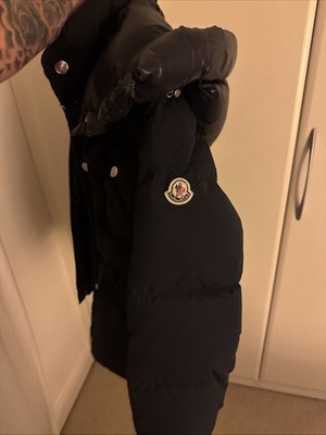 Moncler Original Limited Edition Jacket In Blue With Double Logo | eBay UK