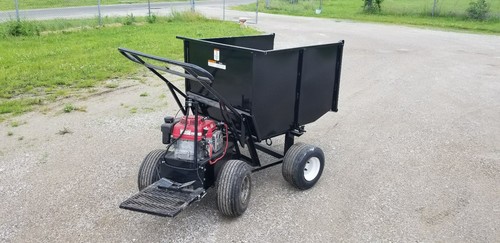 Garlock Roofing/ Panther Power Dump Cart / Ride on Roofing ...