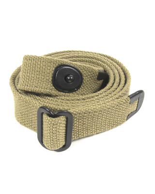 WW2 M1 Carbine Web Sling Military Classic Repro Canvas 1 inch Rifle ...
