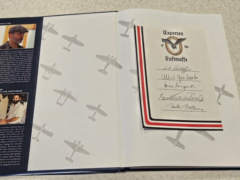 Deutsch Luftwaffe Signed by 10 Top Aces!! | eBay