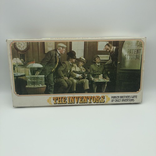 The Inventors Board Game Parker Brothers 1974 , Vintage strategy game ...