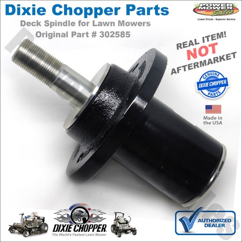 Dixie Chopper Sealed Short Hub Deck Spindle Assembly for Lawn Mowers ...