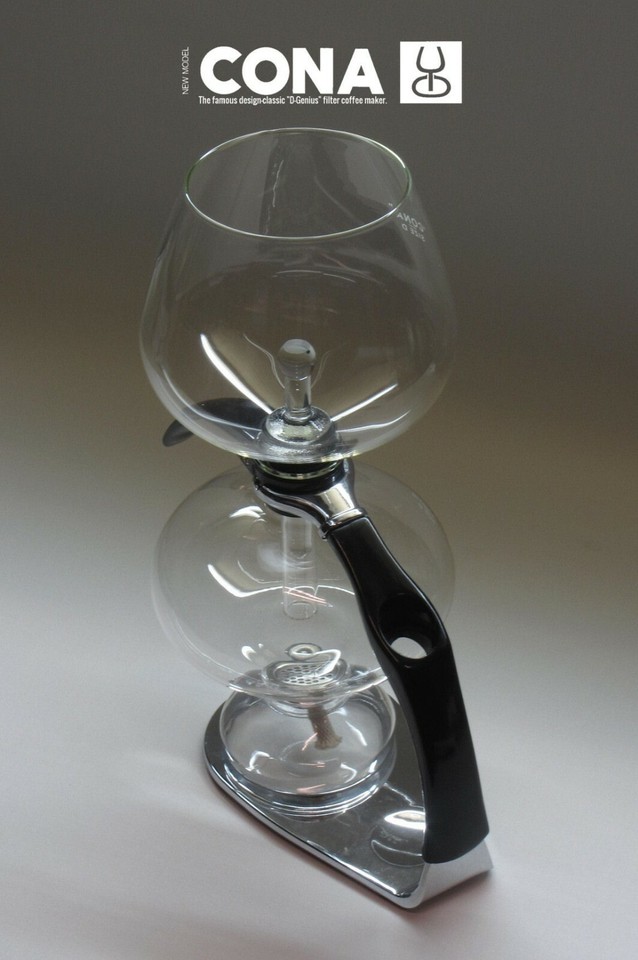 CONA Coffee Maker, New 2025 'Size D-Genius All-Glass' model, serves max ...