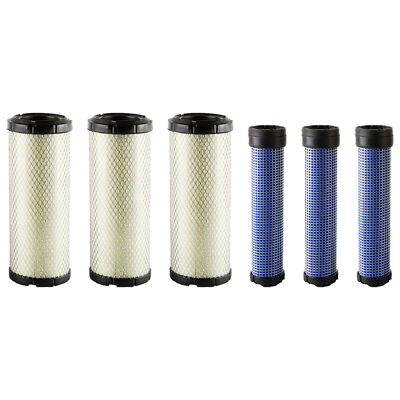 3sets of P822858 & P821575 Air Filter fit for Donaldson FPG05 Bobcat ...