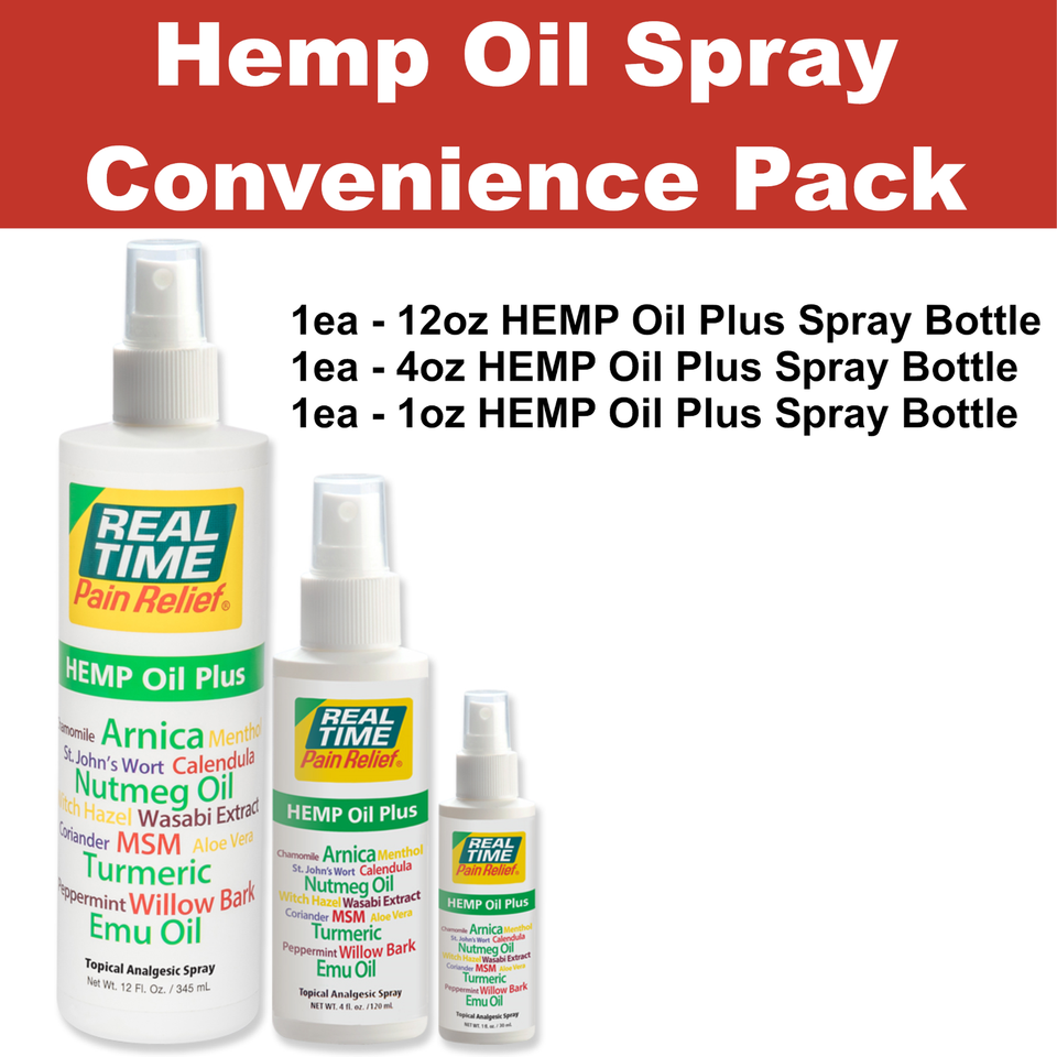 Real Time Pain Relief - Hemp Oil Plus | eBay