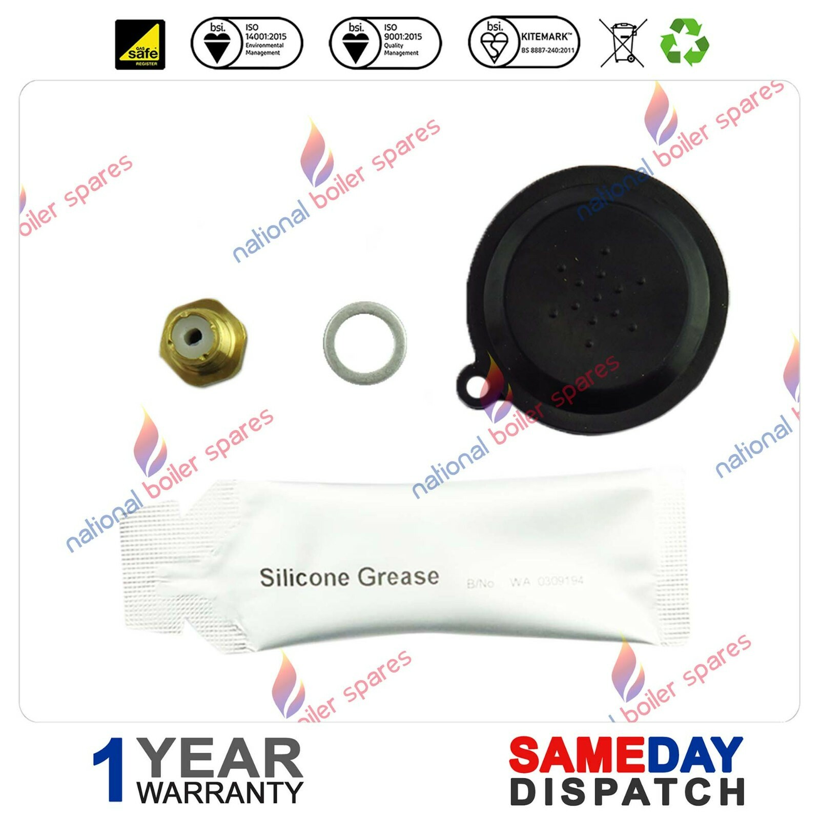 HALSTEAD ACE & FINEST BOILER DIAPHRAGM KIT 500601 | eBay