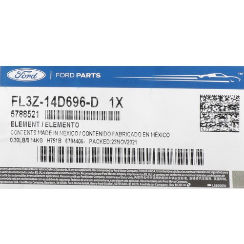 NEW OEM Ford 2015-2020 F-150 Seat Cushion Heating Element Assembly FL3Z ...