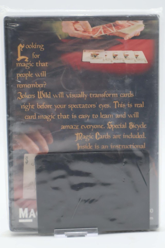 Jokers Wild by Magic Makers Magic Trick DVD | eBay