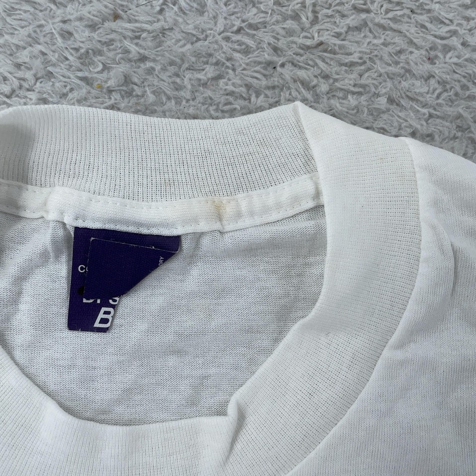 Vintage DPSC by BVD Shirt Mens XS/S White Military Undershirt Crewneck ...