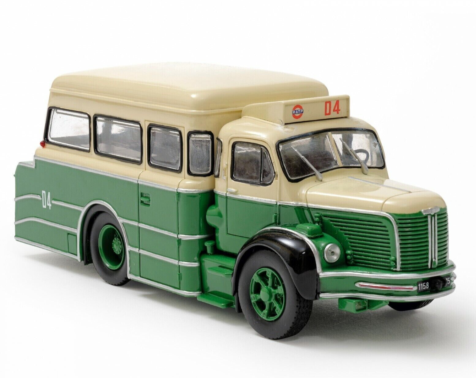 IXO/HACHETTE 1/43 BERLIET GLM10 RATP BREAKDOWN & RECOVERY BUS PARIS ...