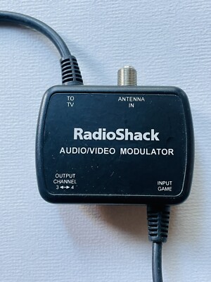 RadioShack Cat No 26-610 Nintendo RF Switch Modulator Adapter SNES N64 ...