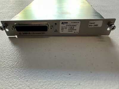 Keysight Agilent 34951A 4-Channel D/A Converter with Waveform Memory | eBay