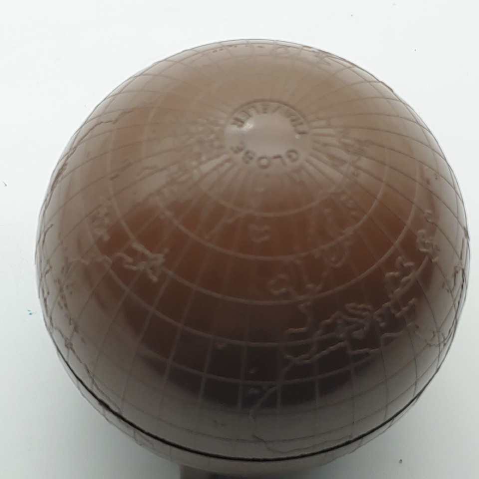 RARE ink well SANFORD Co. GLOBE TRAVELER brown bakelite vintage W Ink ...
