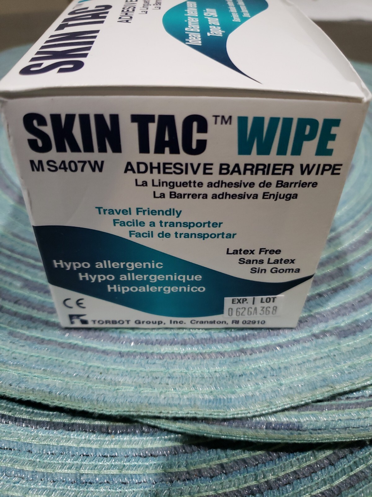 Torbot+MS407W+Skin-Tac-H+Adhesive+Barrier+Wipes+-+50Count for sale ...