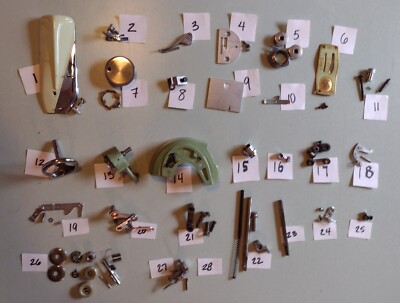 1960 Singer 185K J PARTS Sewing Machine FLAT SHIP * U PICK 66 99 192 ...