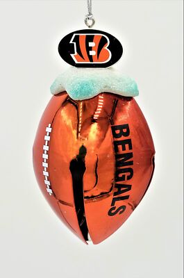 Topperscot NFL Cincinnati Bengals Football Bell Ornament | eBay