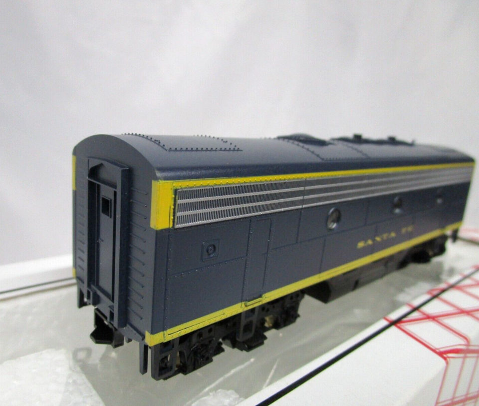 Stewart HO Scale ATSF Santa Fe EMD F9 AB Diesel Locomotive Set NOS DCC ...