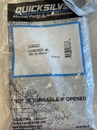 NEW QUICKSILVER MARINE BOAT CONDENSER LOT OF 5 #33662 | eBay