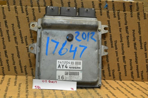2012 2013 Nissan Quest Engine Control Unit ECU BEM3B0000A1 Module 76 ...