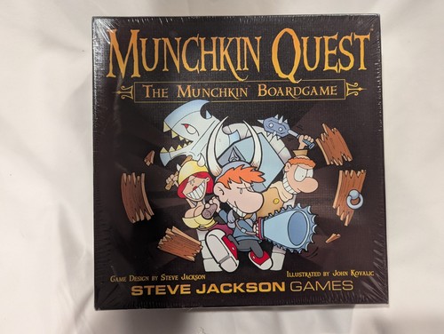 Munchkin Quest Board Game Steve Jackson 1st Edition 1st Printing NIB | eBay