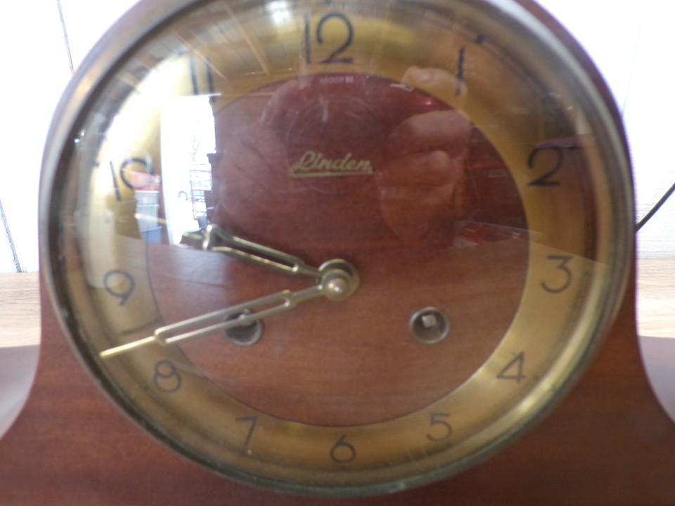 Vintage Linden Cuckoo Clock MFG Co Germany Mantel Clock No Brass Key ...