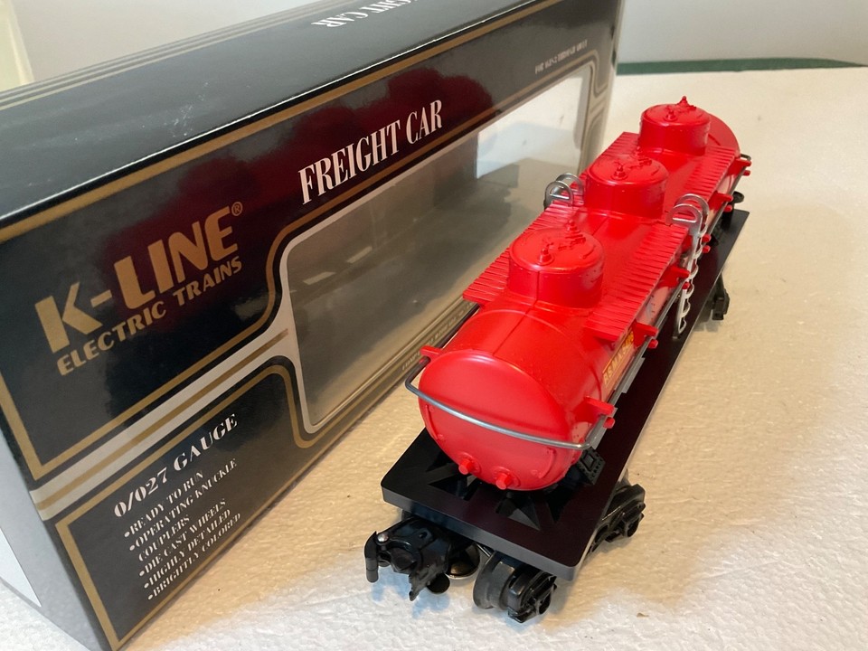 K-Line 5426 O Gauge PRR 3 Dome Pennsylvania Salt Tank Car w/OB, Excellent! T12 | eBay
