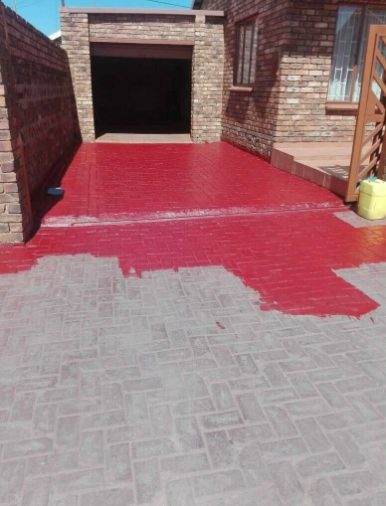 A High Quality Red Floor Polish for Tiles,Brick,Stone,Cement with wax ...