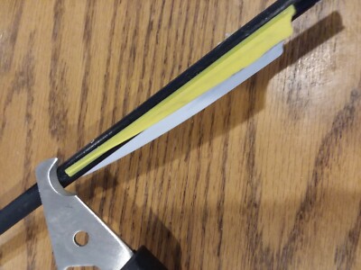 Fletching Vane Feather Scraper Tool For Bolts Arrows THE BEST | eBay