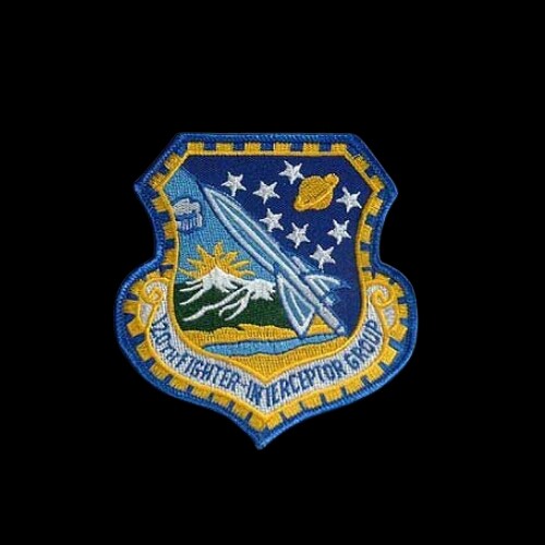 120TH FIGHTER SQUADRON.HAT PATCH CAP VETERAN GIFT AFB AIMED HIGH FLEW ...