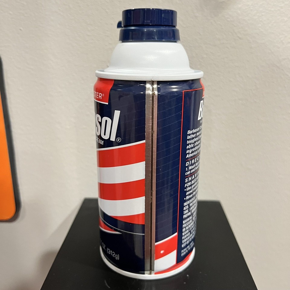 Vintage New Full Barbasol Jurassic Park Shaving Cream Beard Buster 11 ...