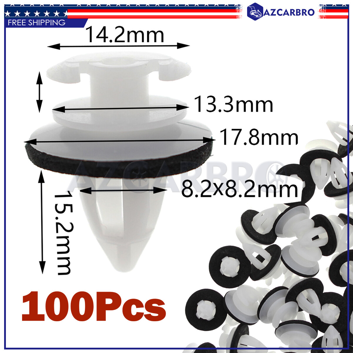 Door Panel Trim Clips For BMW 3 5 6 7 Series F30 F31 E46 E90 E91 E39 X3 ...