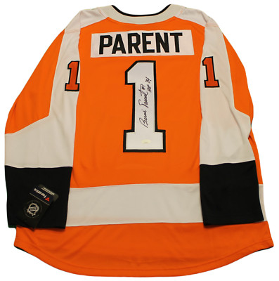 Bernie Parent signed autograph Philadelphia Flyers jersey | eBay