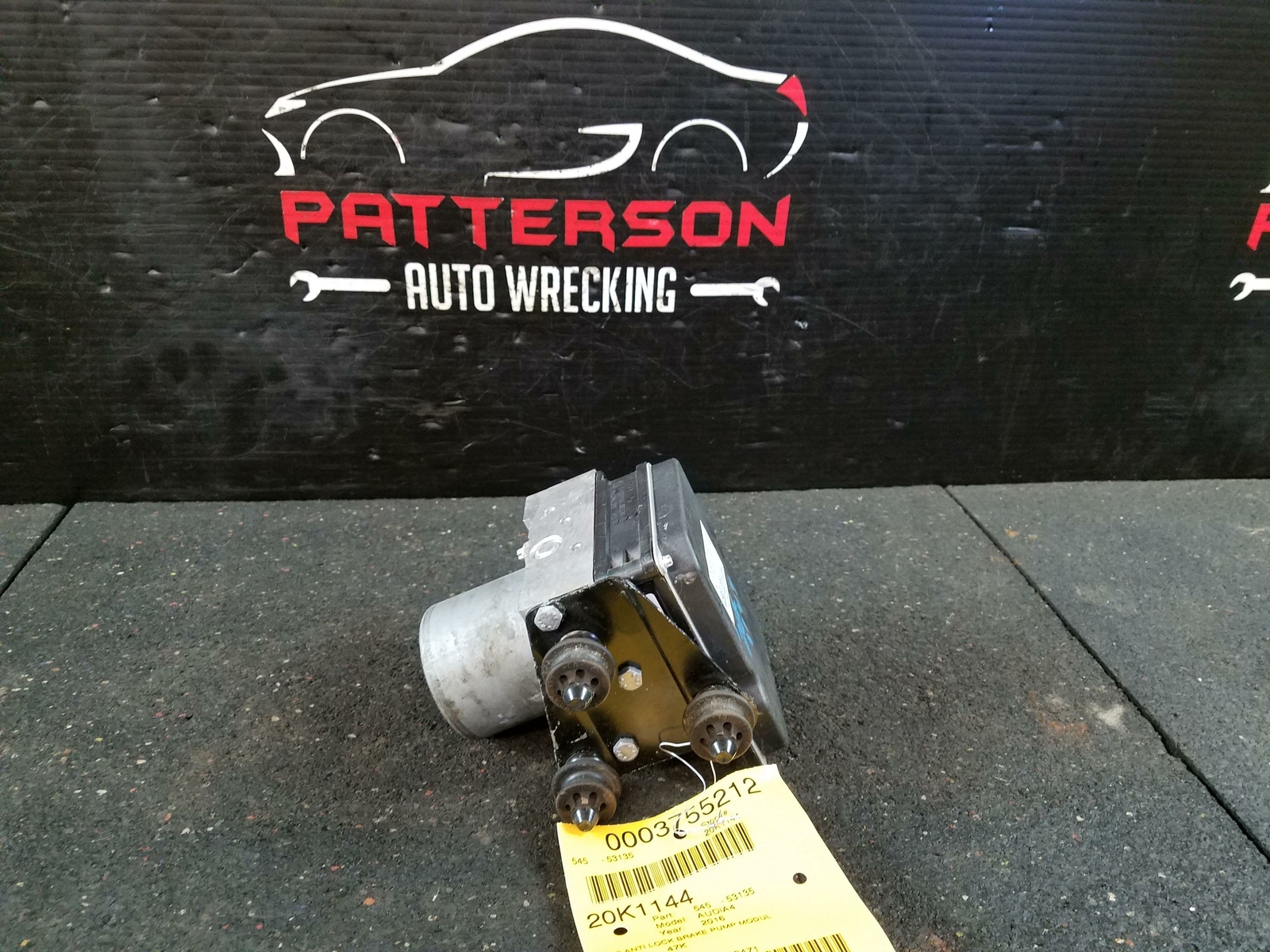 2016 AUDI A4 QUATTRO ABS ANTI LOCK BRAKE PUMP MODULE MODULATOR ASSEMBLY ...