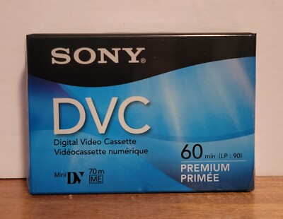Sony DVC Premium Mini DV Tape Single | eBay