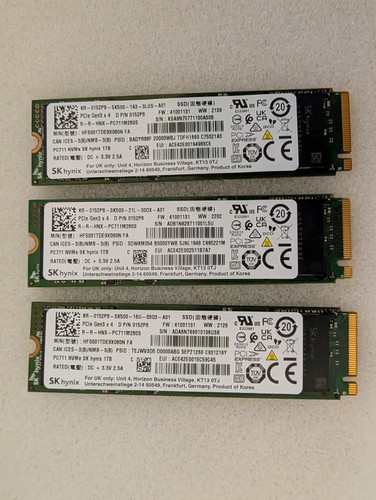 SK Hynix PC711 1TB NVME M.2 2280 | eBay UK