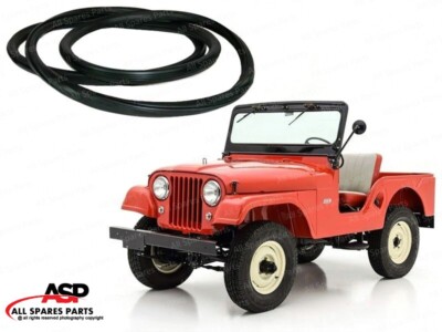 New Front Rubber Windshield Frame Glass Seal For Jeep CJ5 / CJ7 1976 ...
